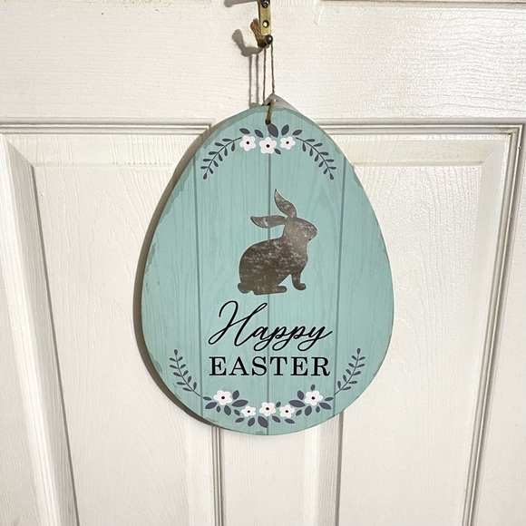 Wall Decor | Rustic Farmhouse Happy Easter Wall Sign Home Office Decor ...